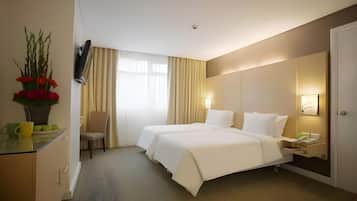 Quartos insonorizados, Wi-fi grátis