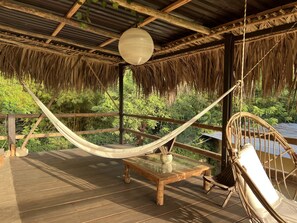 Cabana de Madeira Básica | 1 quarto, roupa hipoalergénica, com decoração personalizada 