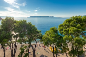 Apartamento, 2 quartos, vista para o mar | Vista da varanda