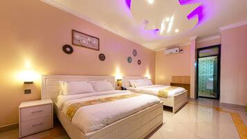 Quarto Twin Deluxe | Secretária, quartos insonorizados, Wi-fi grátis