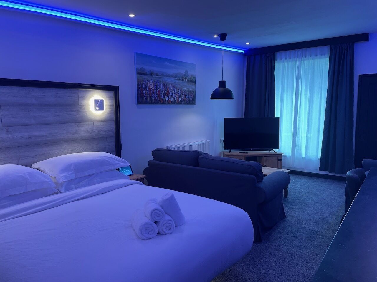 Quarto Premium, casa de banho anexa, vista para o lago (Hot Tub) | Lençóis de algodão egípcio, roupa de alta qualidade 