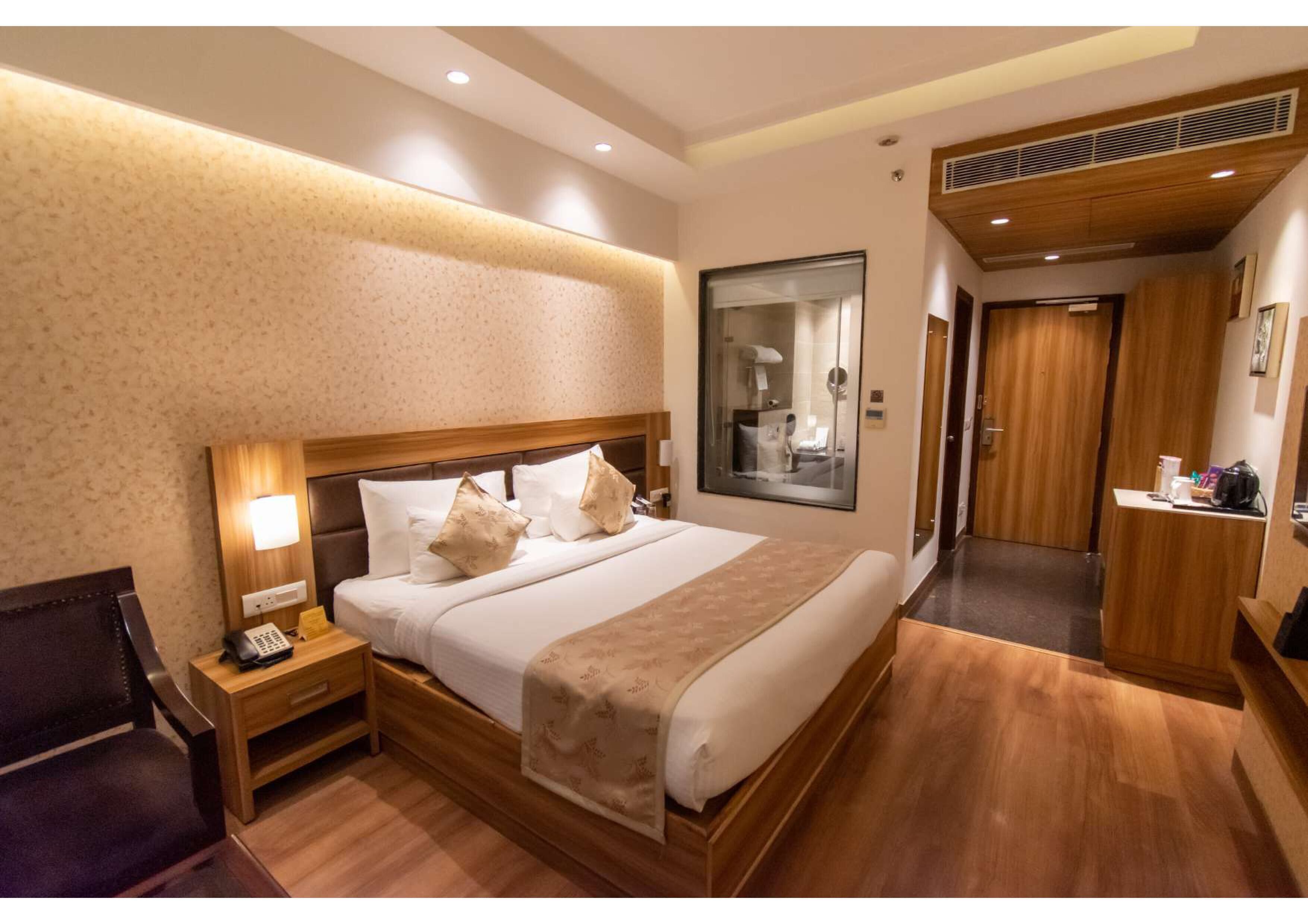 Quarto luxo, 1 cama de casal, acessível | Roupas de cama de algodão egípcio, roupas de cama premium