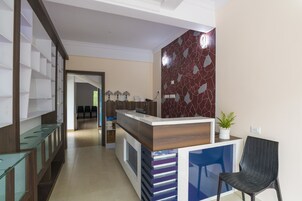 Quiosque de check-in/check-out