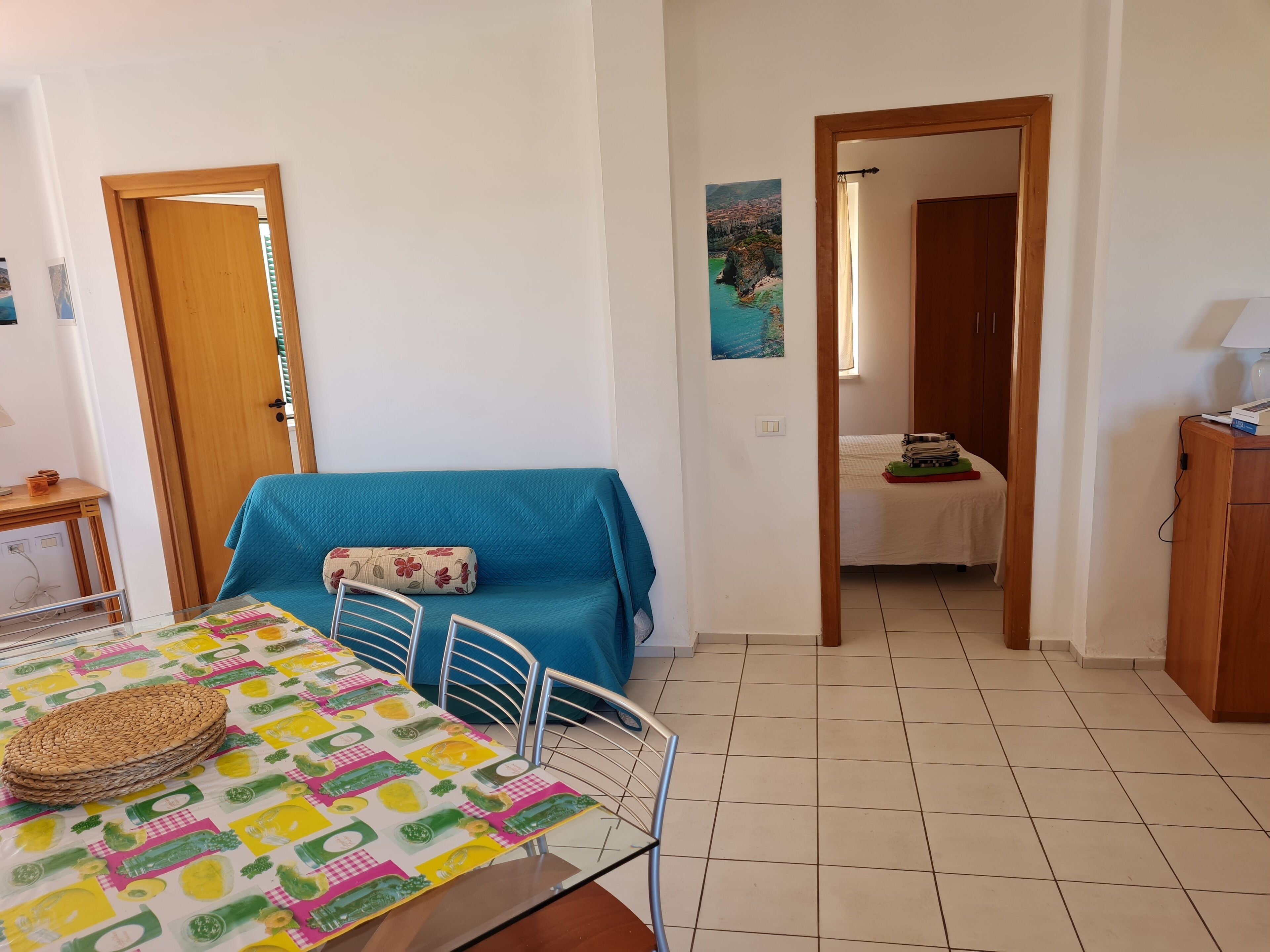Geräumiges Apartment Mit Blick Auf Das Meer, Die Berge, Tropea Und Den Stromboli - Parghelia