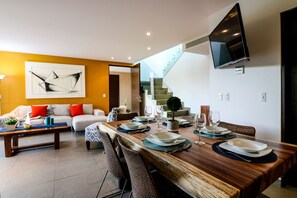 Apartamento | Opções para refeição no quarto