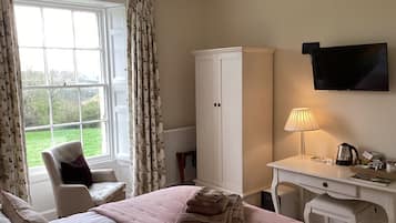 Quarto casal | 1 quarto, roupas de cama premium, escrivaninha