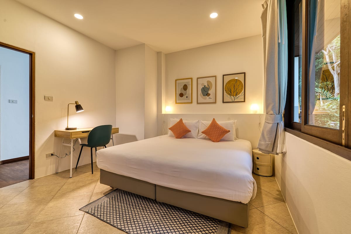 Vila standard, 2 quartos, vista para o mar | Cofres nos quartos, cortinas blackout, ferros/tábuas de passar roupa