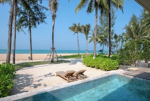 Beachfront Pool Villa | Vista para praia/oceano