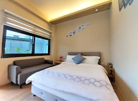 Quarto Duplo Básico | Quartos insonorizados, Wi-fi grátis, roupa de cama fornecida 