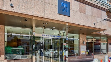 Entrada do alojamento
