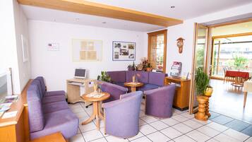 Sala de estar do lobby