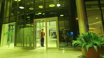 Entrada do alojamento