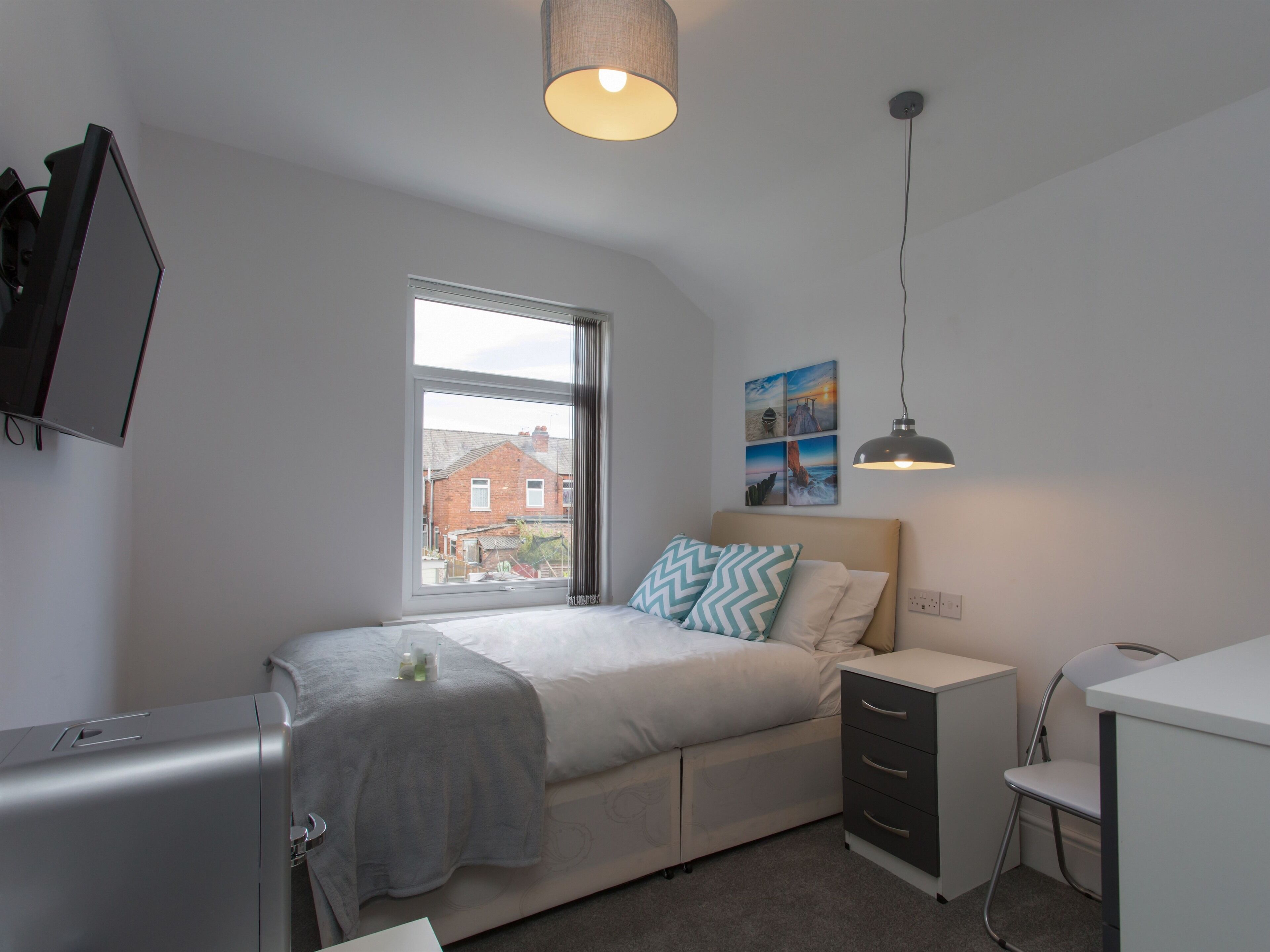 Estúdio, casa de banho privativa