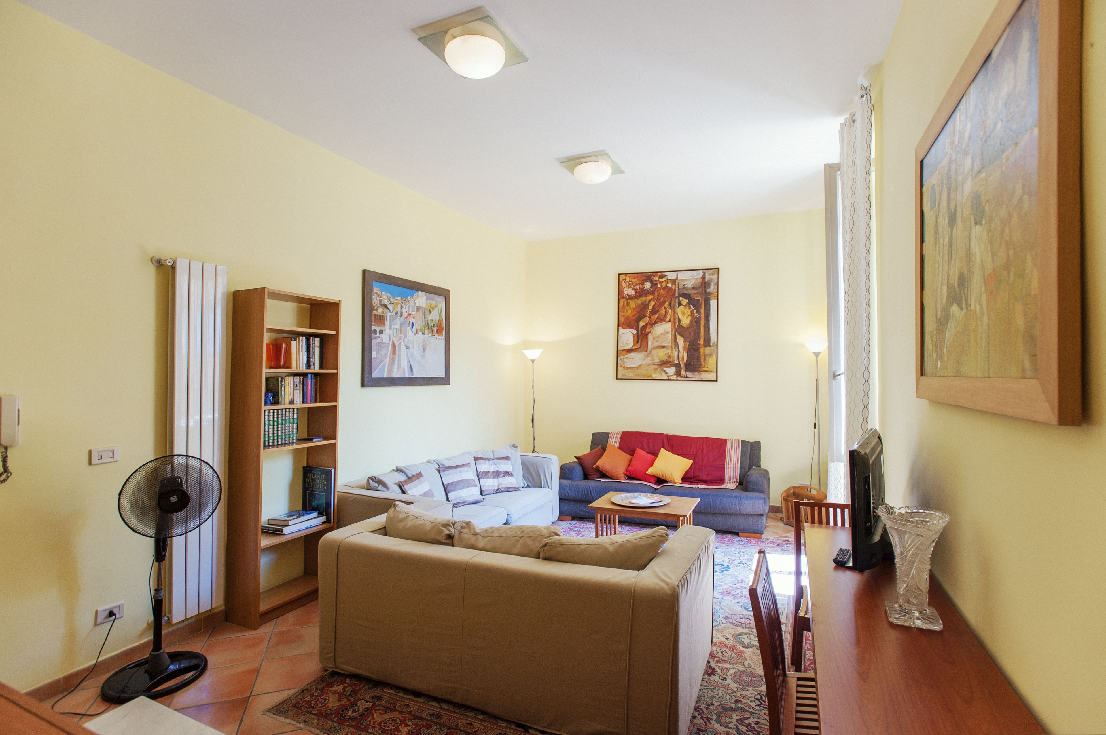 Apartamento, 2 quartos | Sala de estar