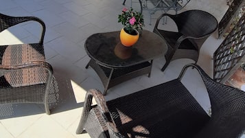 Apartamento Familiar, 2 quartos, terraço | Varanda