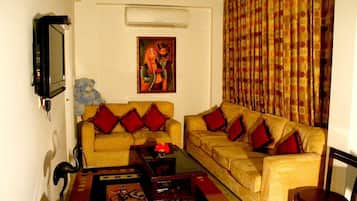 Sala de estar do lobby