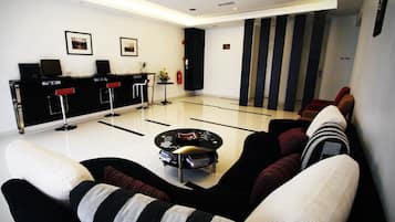 Sala de estar do lobby