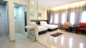 Suite Familiar, 2 camas queen-size, 2 casas de banho | Wi-fi grátis