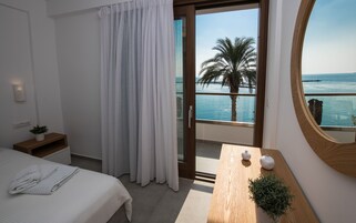 Quarto Duplo Premium, vista para o mar | Vista da varanda