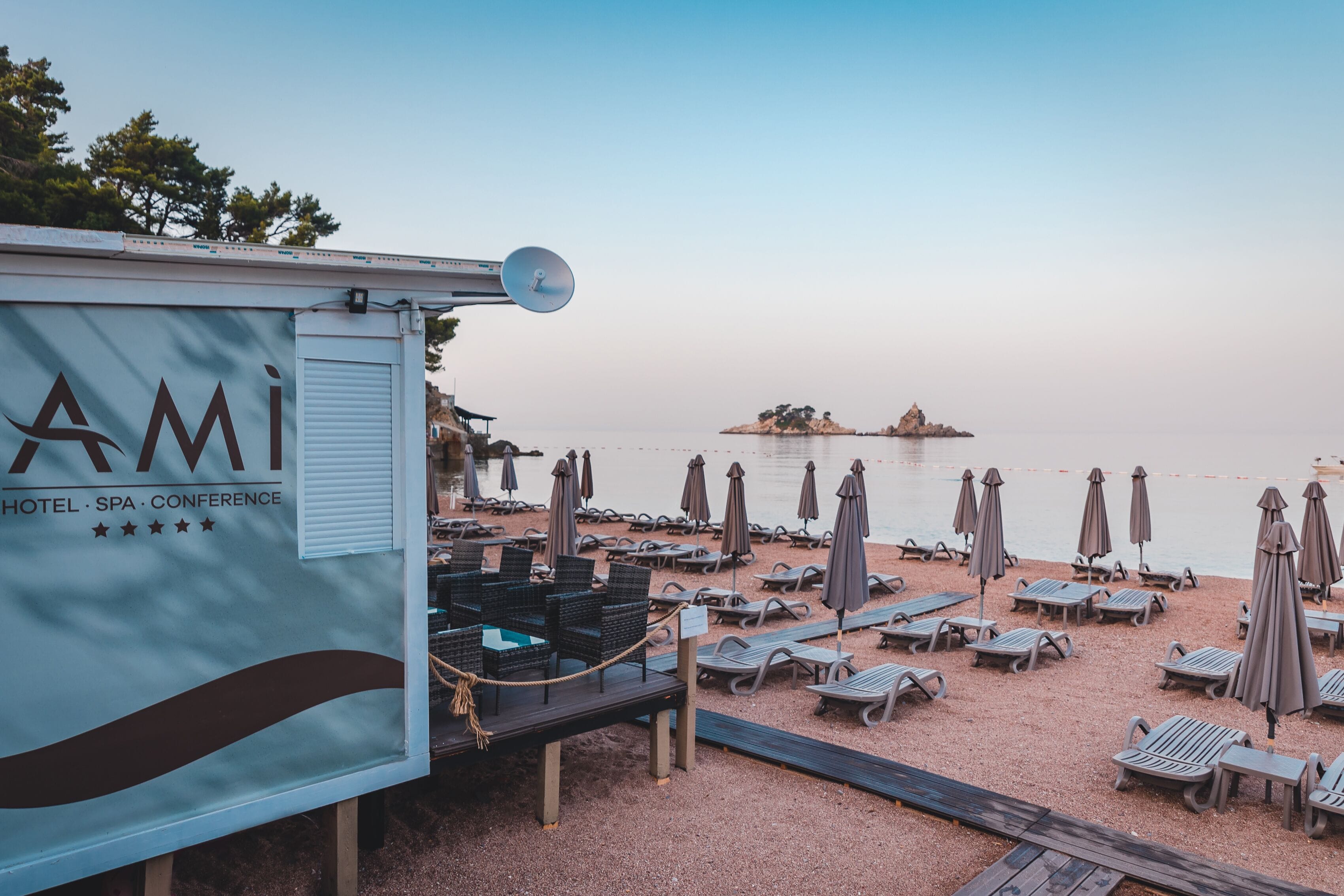 Vista para a praia ou o mar