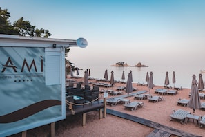 Vista para a praia ou o mar