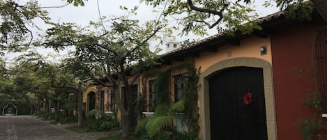 Fachada da propriedade