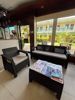 Sala de estar do lobby