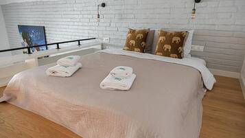 Apartamenty typu Deluxe | Roupa de alta qualidade, com decoração personalizada