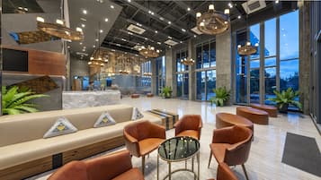 Sala de estar do lobby