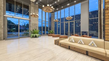 Sala de estar do lobby