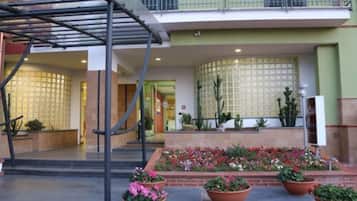 Entrada do alojamento