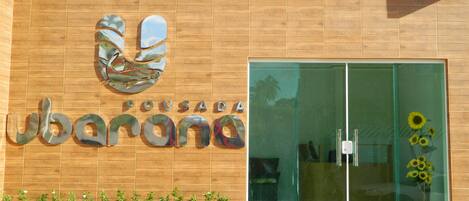 Entrada da propriedade