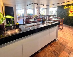 Espaço de cozinha compartilhada