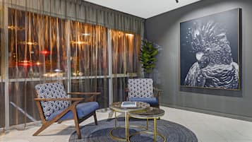Sala de estar do lobby