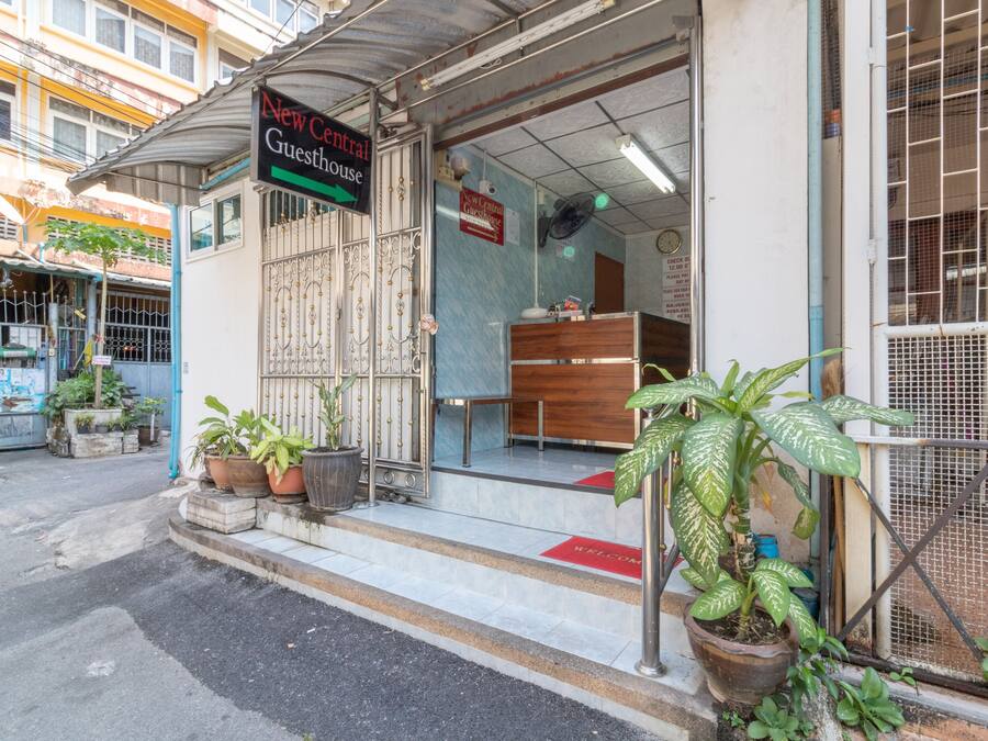 Entrada do alojamento