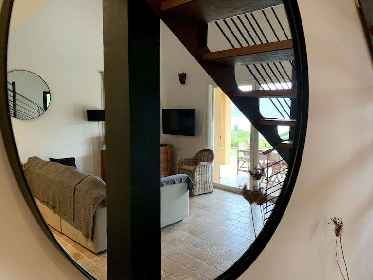 Belle Villa De Charme, Vue Mer Panoramique, Standing, A 5mn De La Plage De Sable - Tiuccia