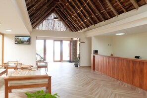 Quiosque de check-in/check-out