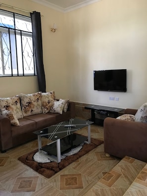 Smart TV de 42 polegadas com canais de TV premium, televisor 