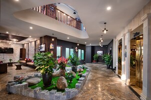 Sala de estar do lobby