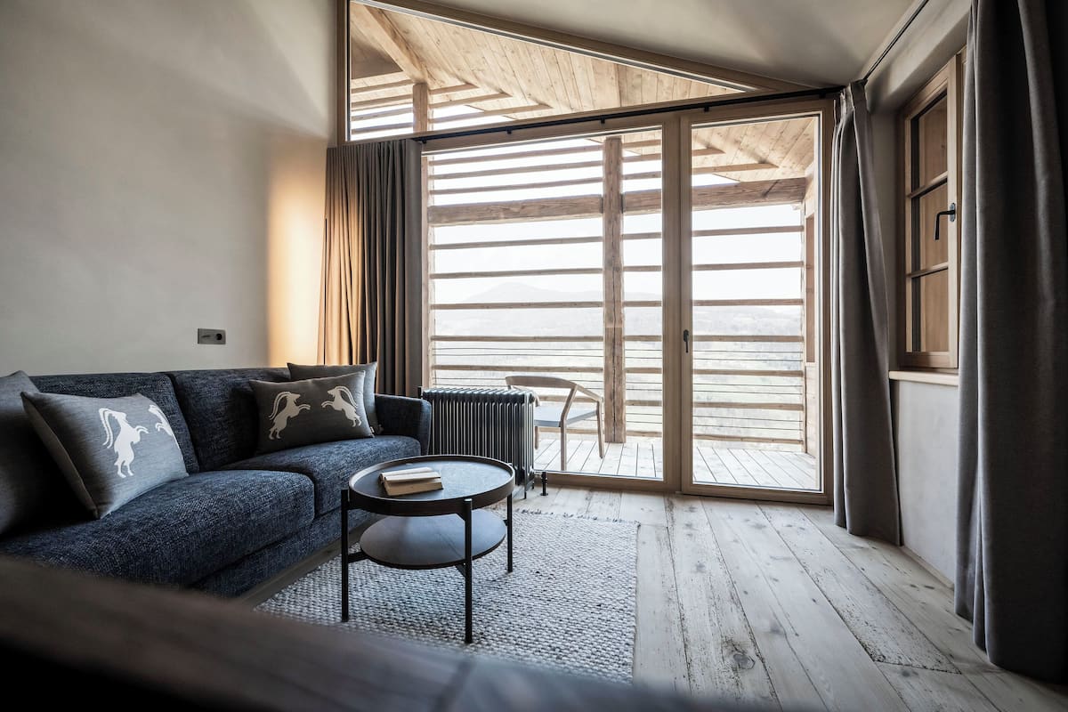 Suíte luxo | 1 quarto, lençóis italianos Frette, roupas de cama premium