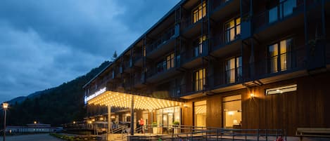 Fachada da propriedade