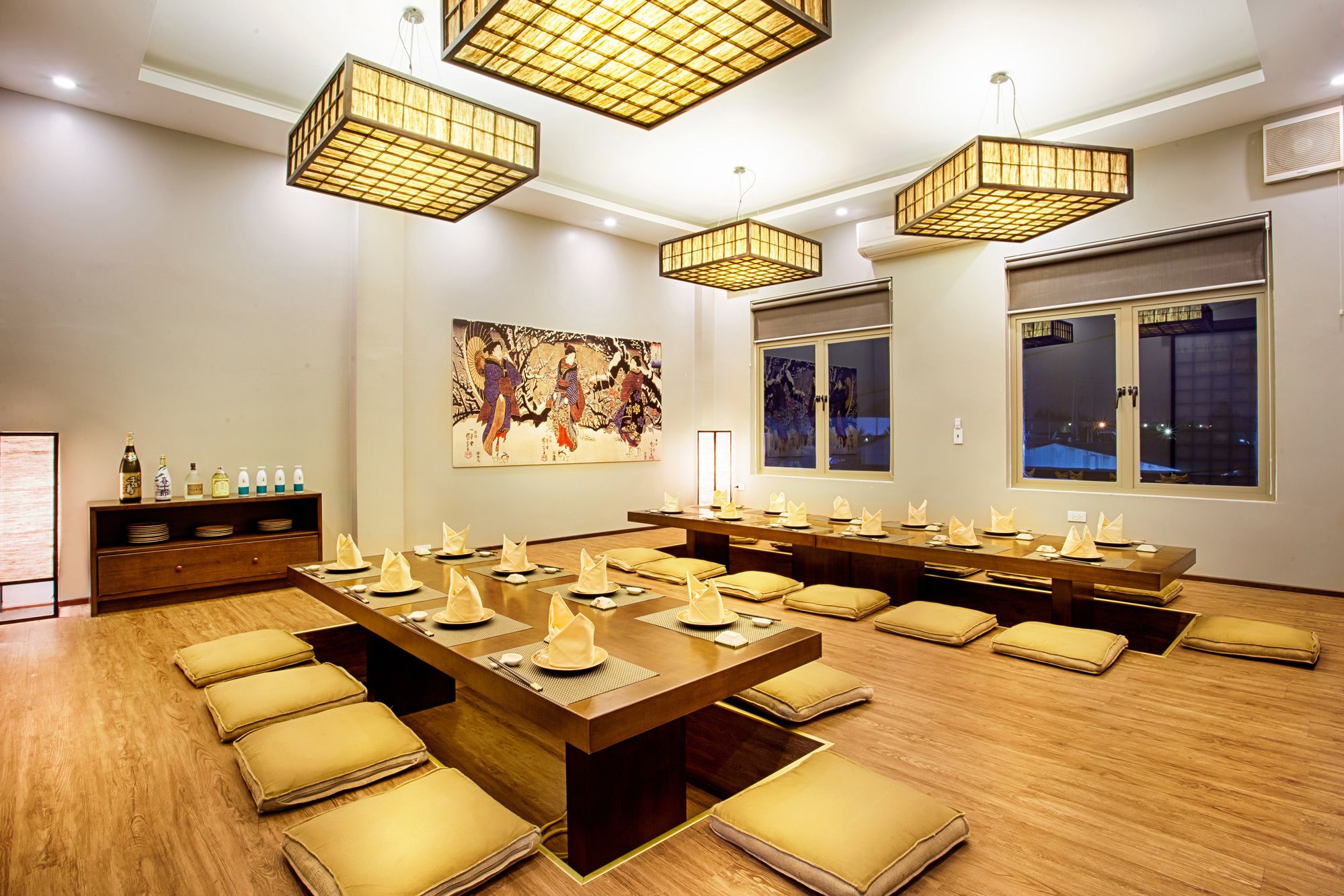 Pequenos-almoços servidos, cozinha local e internacional 