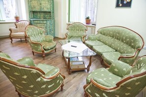 Sala de estar do lobby