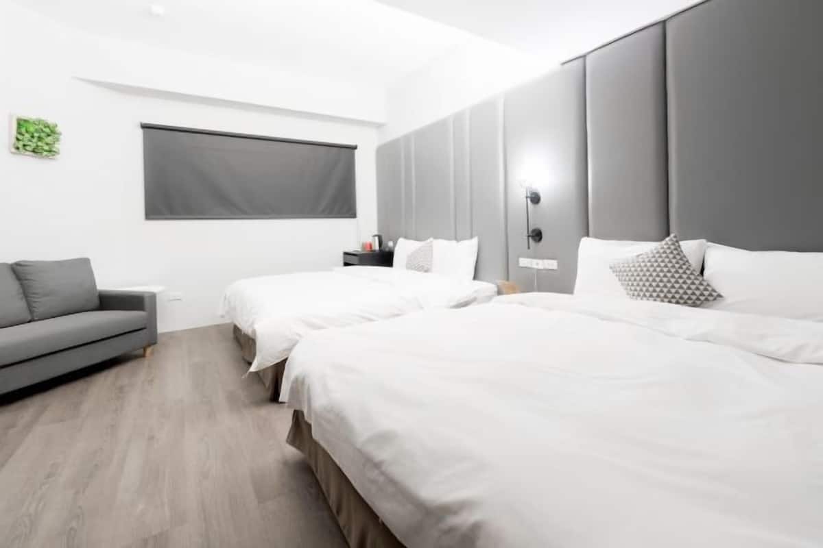 1 quarto, edredons de pluma, cortinas blackout, quartos à prova de som