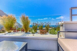 Apartamento de Luxo, 1 quarto, banheira de hidromassagem grande | Vista da varanda