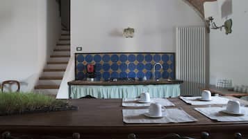 Opções para refeição no quarto