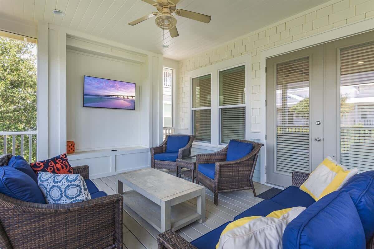 Hot Tub-screen Porch Area-steps To Lagoon Pool - Seacrest, FL