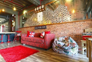 Sala de estar do lobby