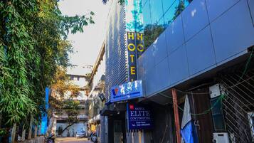 Entrada do alojamento