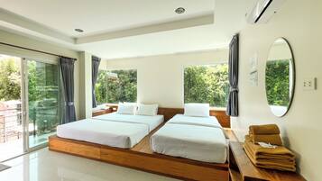 Quarto Familiar | Cortinas/cortinados opacos, quartos insonorizados, Wi-fi grátis